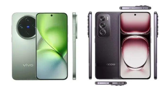 Perbandingan Spesifikasi dan Harga Vivo X200 Pro Mini vs Oppo Reno 12 ...