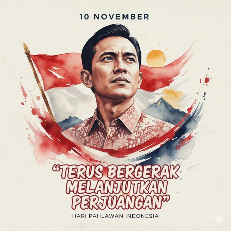 10 Prompt Edit Foto Sendiri Poster Hari Pahlawan 10 November: Dari Gaya ...